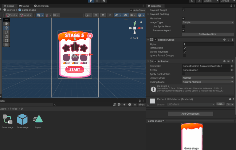 【Unity】初心者向けUIのポップアップアニメーションの作り方 | フーシャ の Unity勉強部屋